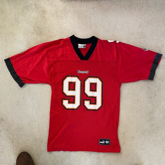 Puma | Shirts | Warren Sapp Tampa Bay Buccanners Medium Vintage Puma ...